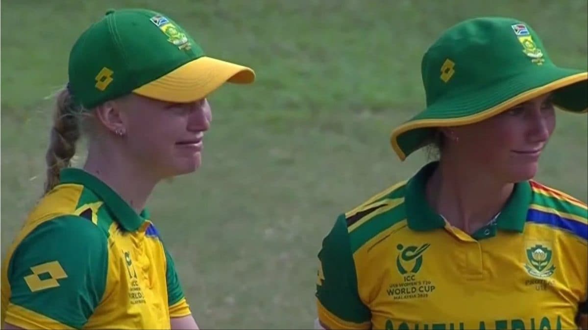 Watch: South African Players Break Down In Tears After Defeat In U19 ...