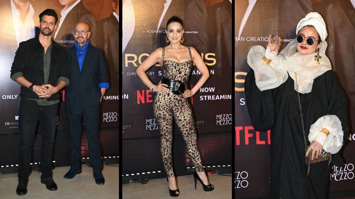 Rekha, Jackie Shroff, Ameesha Patel Join Hrithik Roshan And Family At ...