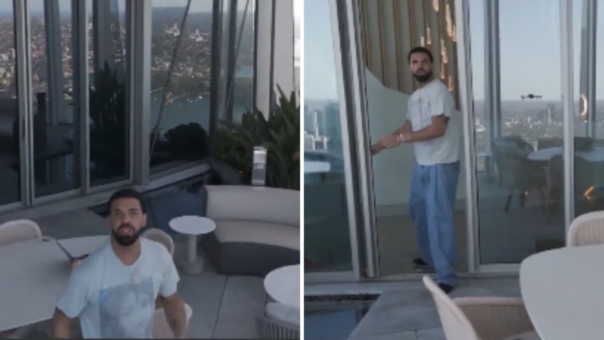 Watch: Drake Gets Furious And Throws Slipper At Drone Spying On His ...