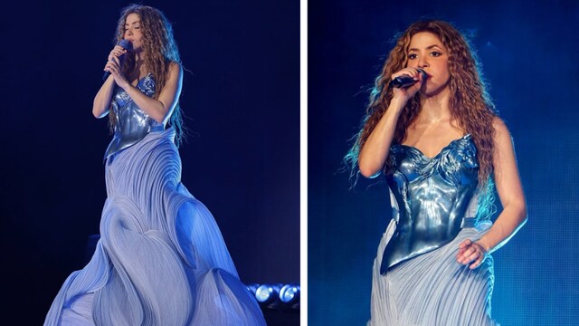 Shakira Stuns in Custom Gaurav Gupta Couture for Electrifying World ...