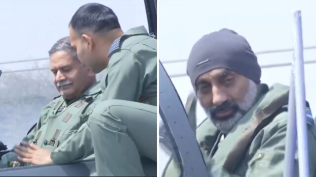 Air Force, Army Chiefs Fly Together LCA Tejas Flight At Aero India 2025 ...