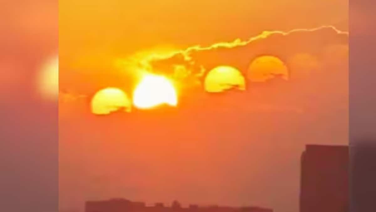 7 Suns At Once In The Sky? Unbelievable Event Caught On Camera | Watch ...