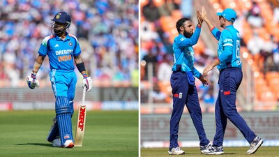 Adil Rashid Equals Record, Dismisses Virat Kohli For 11th Time In ...