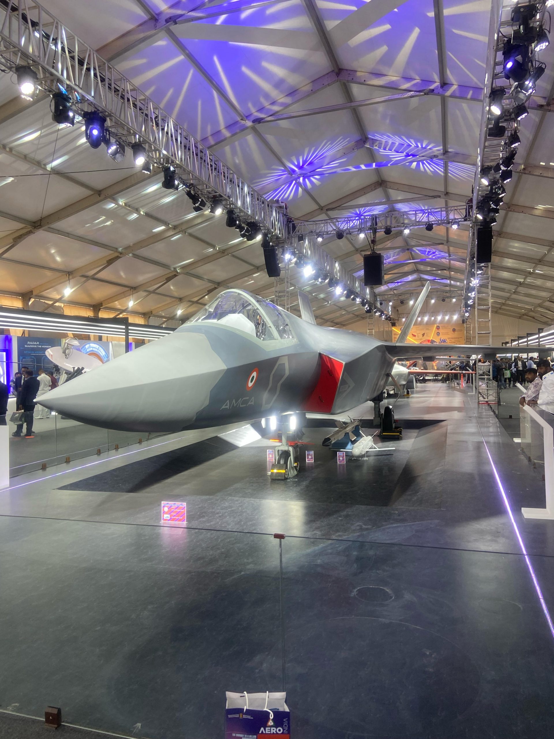 AMCA Prototype Takes Centre Stage At Aero India, DRDO Says Timeline On Track For Indigenous 5th ...