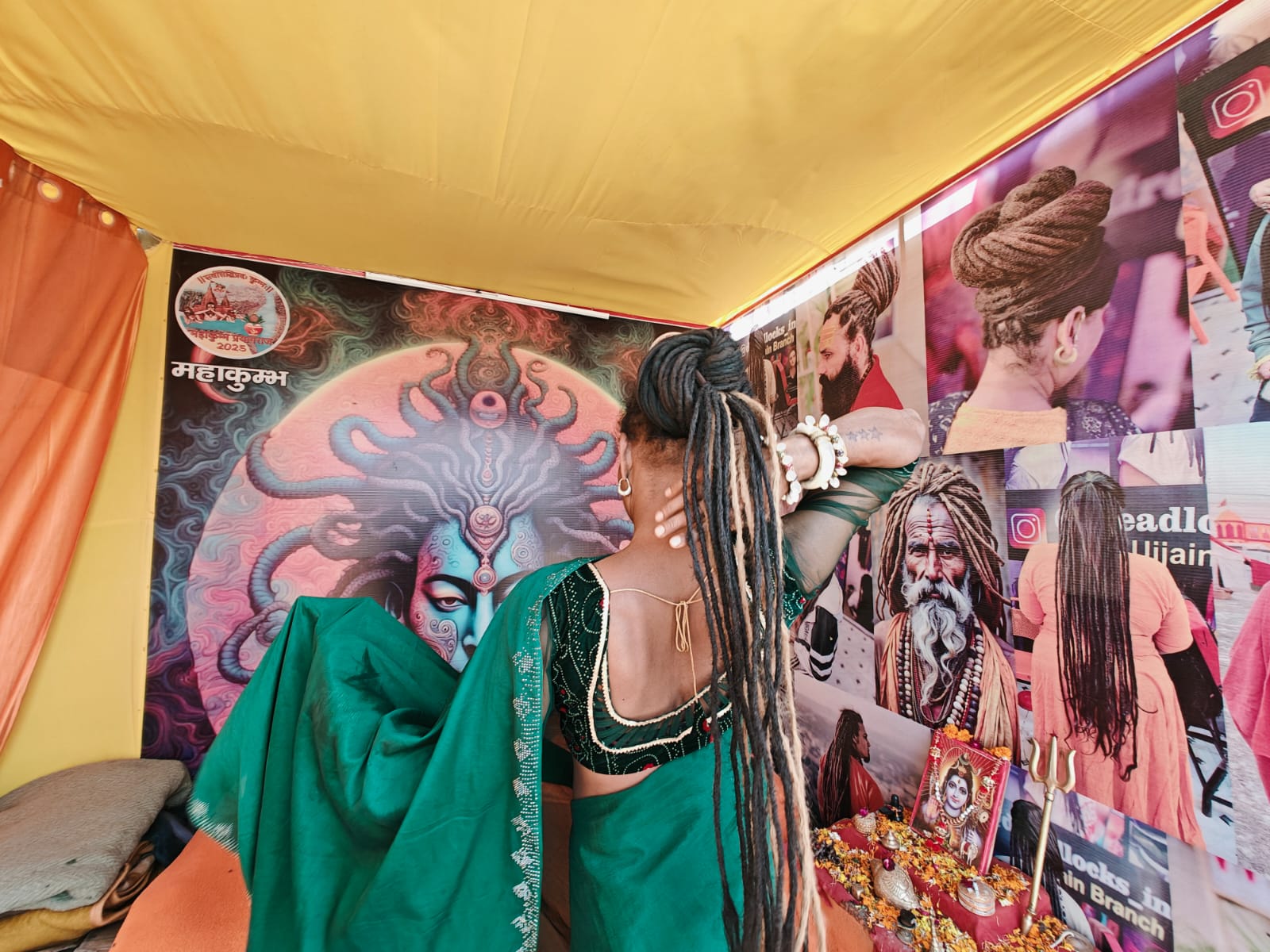 Kumbh’s ‘Dreadlock-Tale Hour’: Where Transgender Artist Aliza Manages A ...
