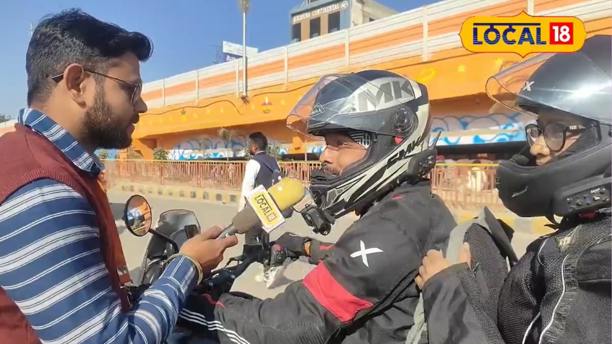1,200km In 3 Days On Rs 5 Lakh Bike: Couple's Mumbai To Maha Kumbh Journey Goes Viral | Viral ...
