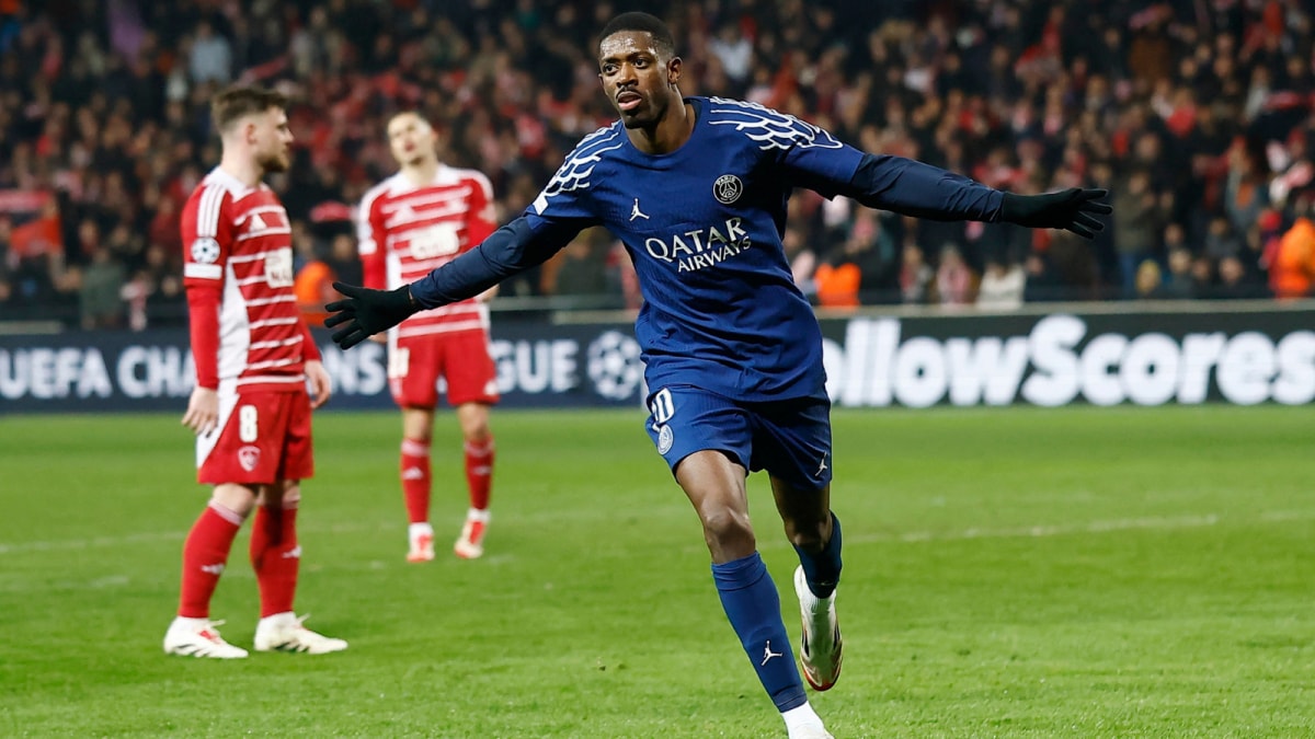 UEFA Champions League: Unstoppable Ousmane Dembele Earns PSG 3-0 Win At ...