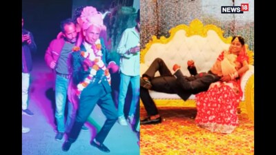 Groom’s Wild Wedding Dance Goes Viral, Ends Up Resting On Bride’s Lap ...
