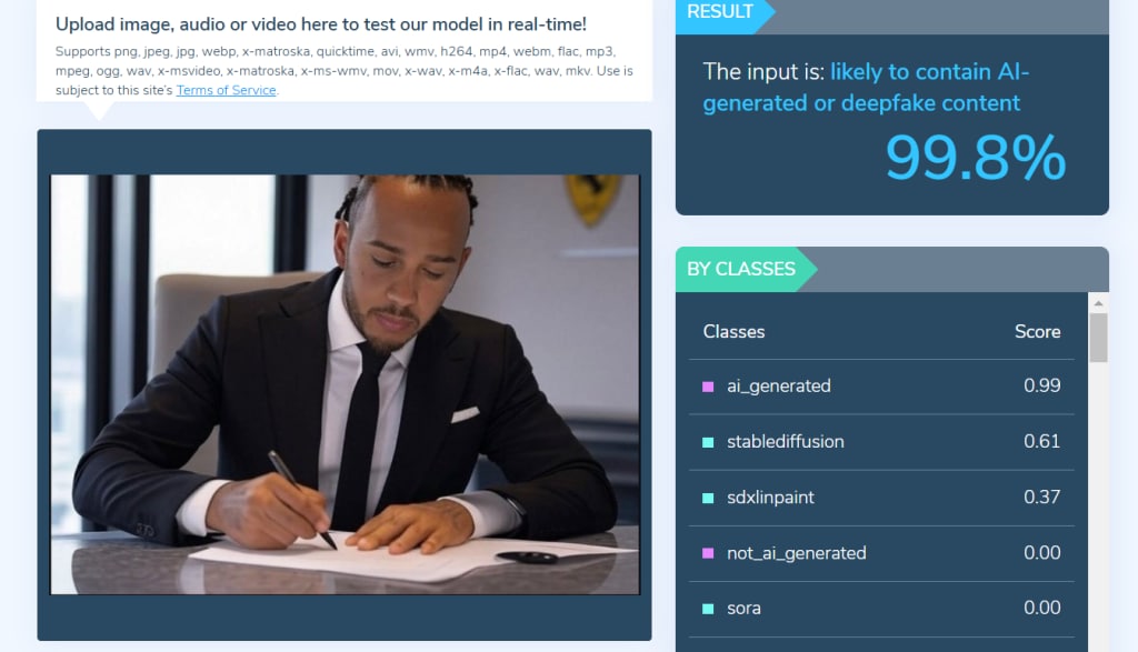 Fact Check: AI-Generated Photo Of F1 Champion Lewis Hamilton Goes Viral ...
