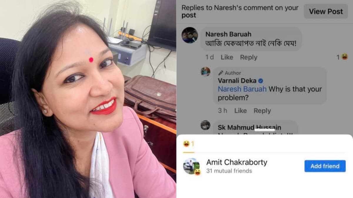 Man Reacts To A Comment On IAS Officer’s Facebook Post With Emoji ...