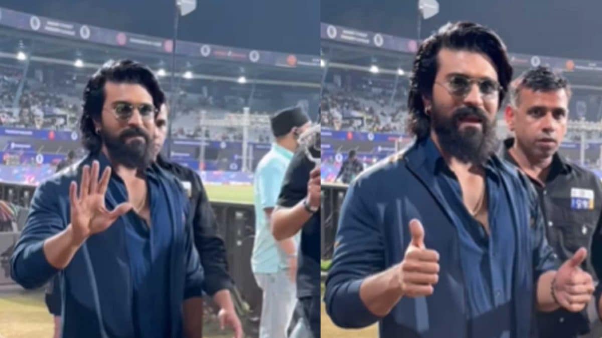Ram Charan Shows Off Rugged Bearded Look In Latest Public Appearance ...
