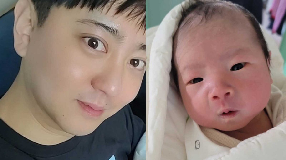 D&T Singer Lee Dong Wook Reveals First Photos Of His Newborn Son ...