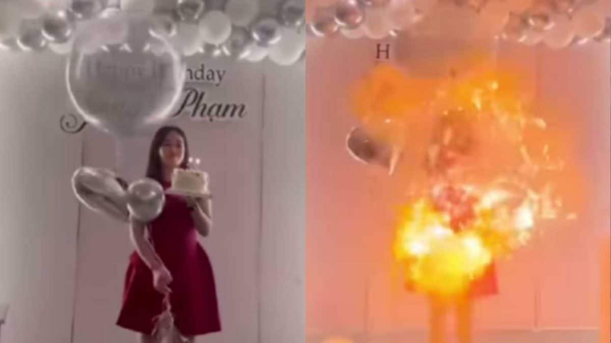 Birthday Horror: Woman Suffers Facial Burns After Hydrogen Balloons ...