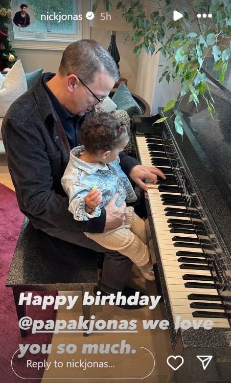 Nick Jonas Shares An Unseen Pic Of Daughter Malti Marie Enjoying Piano ...