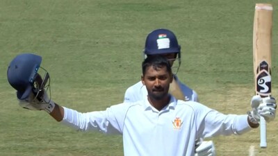 Ranji Trophy: Ravichandran Smaran Hits Century, KL Rahul Makes 43 As ...
