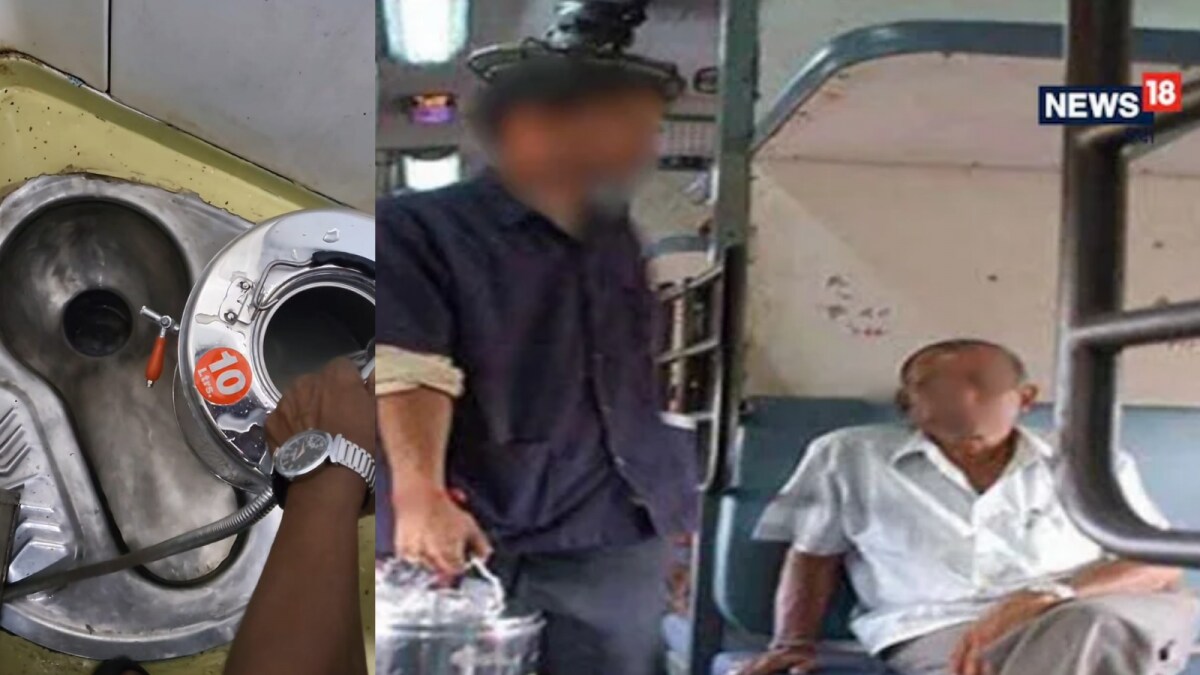 Viral Video Uncovers Tea Vendor's Disgusting Act In Train Bathroom ...
