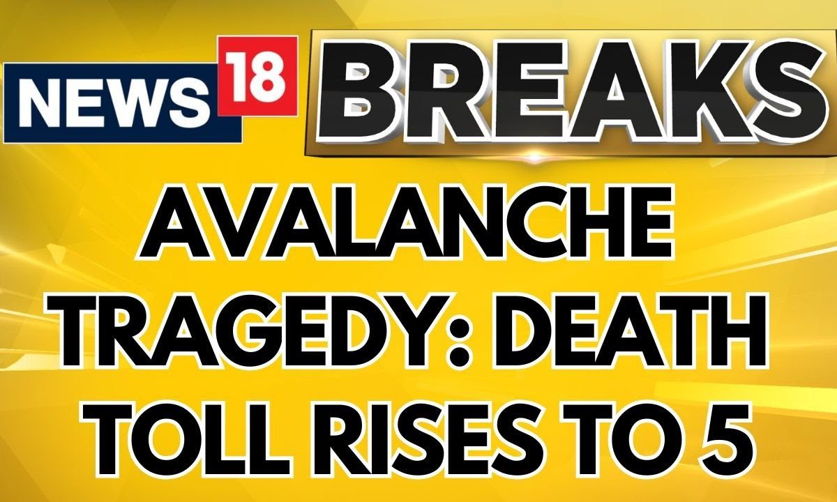 Uttarakhand Avalanche News | Death Toll Rises to 5, Rescue Operation Underway | Badrinath ...