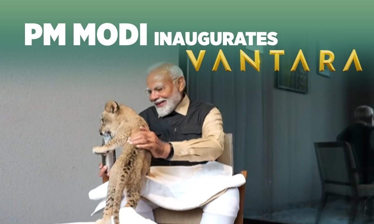 PM Modi Inaugurates Vantara: World's Largest Animal Rescue And ...