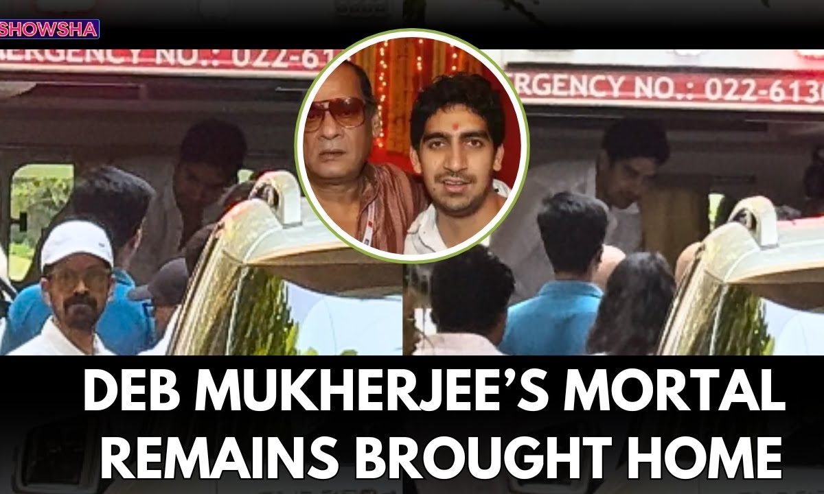 Ayan Mukerji Accompanies The Mortal Remains Of His Father Deb Mukherjee ...