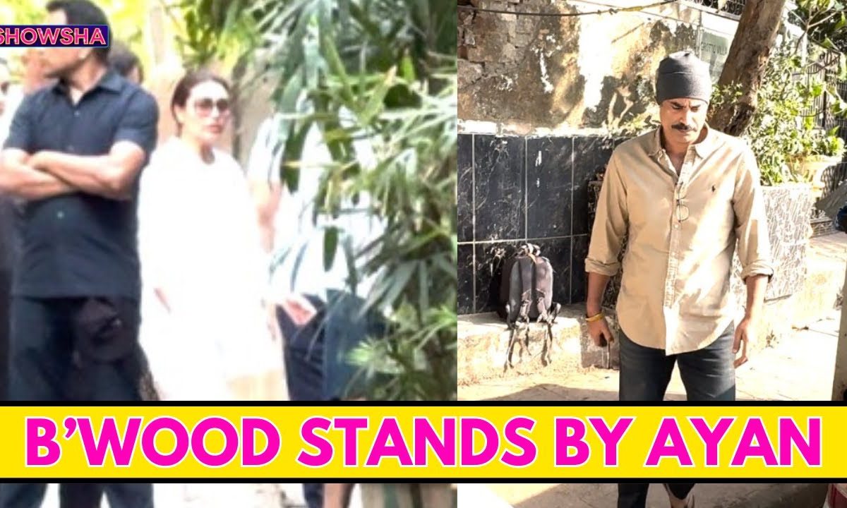 Sidharth Malhotra, Rani Mukerji & MORE Console Ayan Mukerji After Deb ...