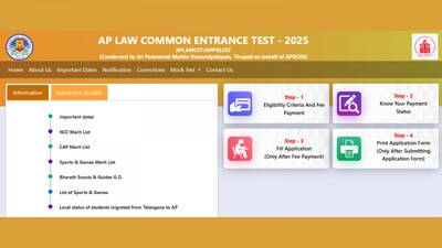 AP LAWCET 2025 Application Open At cets.apsche.ap.gov.in, Direct Link ...