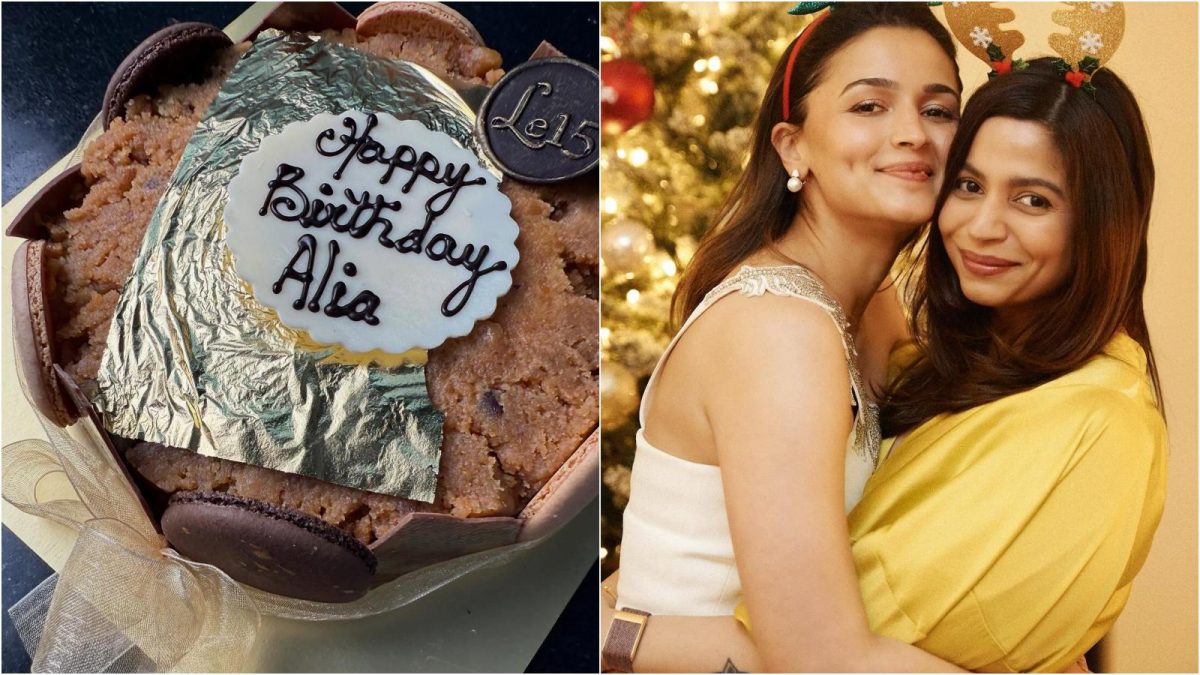 Alia Bhatt Enjoyed ‘Best’ Moong Dal Halwa Cake On 32nd Birthday, Her ...