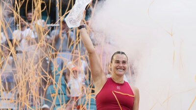 Aryna Sabalenka Sinks Jessica Pegula To Win Miami Open | Sports News - News18