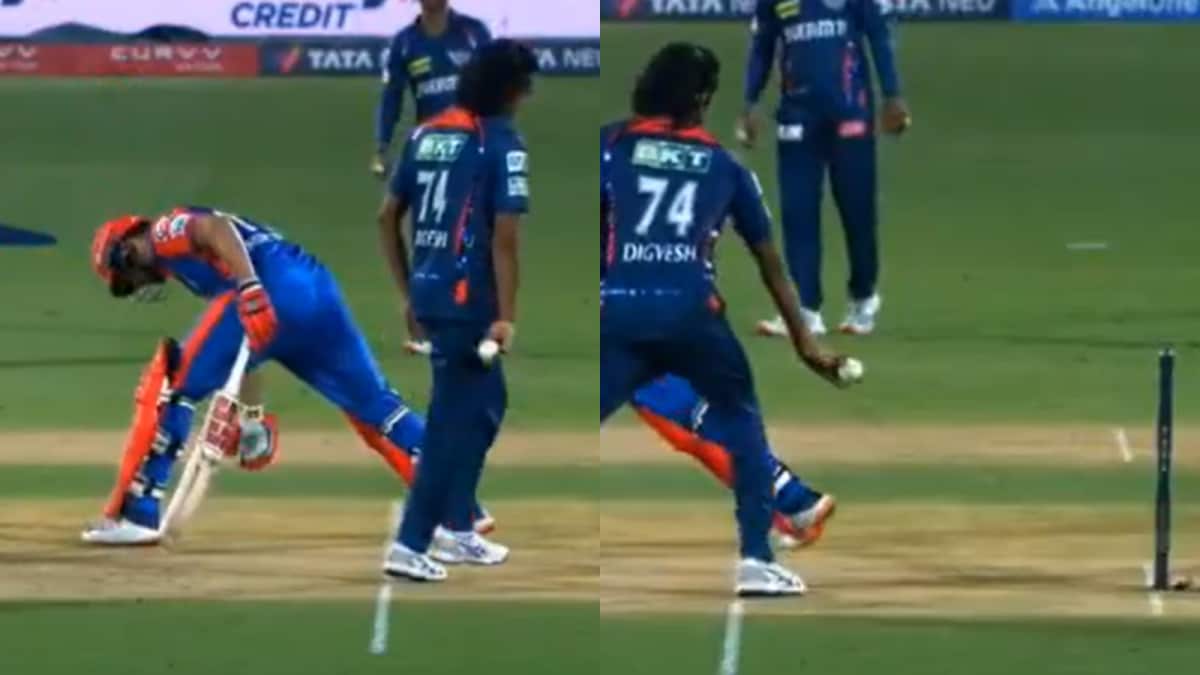 Watch: How Ashutosh Sharma Survived Mankad Attempt By Lucknow Super Giants Spinner Digvesh Rathi ...