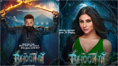 The Bhootnii: Sanjay Dutt, Mouni Roy’s Character Posters Unveiled ...