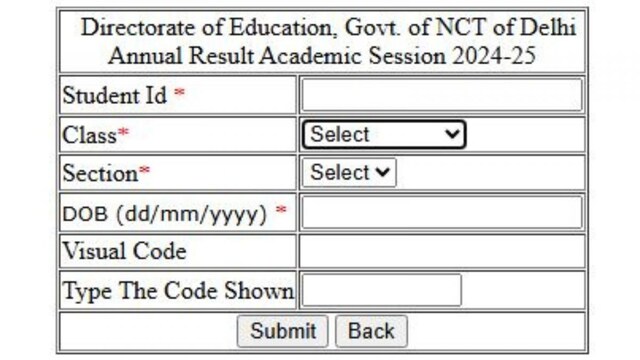 DOE Result 2025: Delhi Class 8, 9, And 11 Scorecards Released At edudel ...