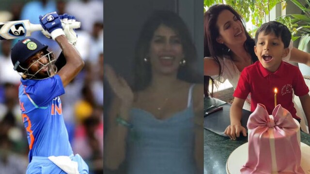 Hardik Pandya's Rumoured GF Jasmin Walia Cheers As He Smashes Sixes, Ex ...