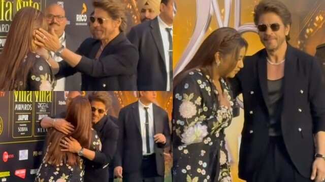 Shah Rukh Khan Poses With Shreya Ghoshal, Hugs And Blesses Her In Viral ...
