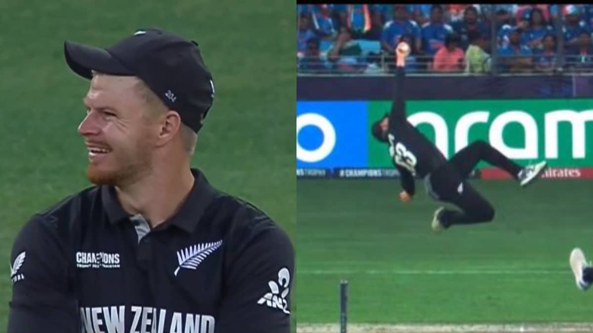 Watch: Is That A Bird? Glenn Phillips Takes Flying Blinder In CT 2025 Final, Stuns Shubman Gill ...
