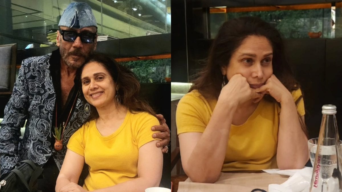 Jackie Shroff And Meenakshi Seshadri’s Mini Reunion Photos Go Viral ...