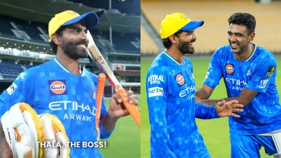 Watch: Ravindra Jadeja Looking Forward To Meet 'Thala The Boss' MS Dhoni After 'Home' Return For ...