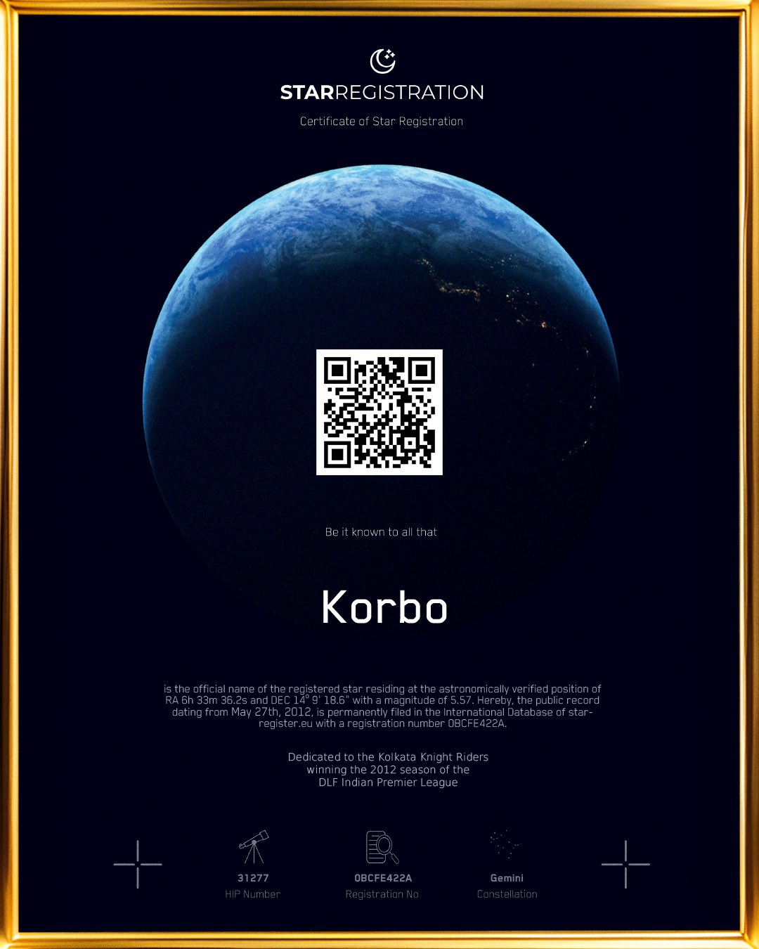 'Korbo, Lorbo, Jeetbo': KKR Register Three Stars In Tribute Of Their IPL Titles | Cricket News ...