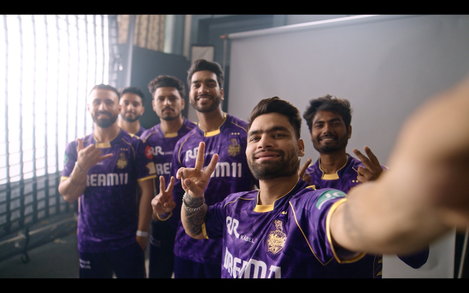 KKR Launch New Three-Star Jersey With Golden Defending Champions Badge ...