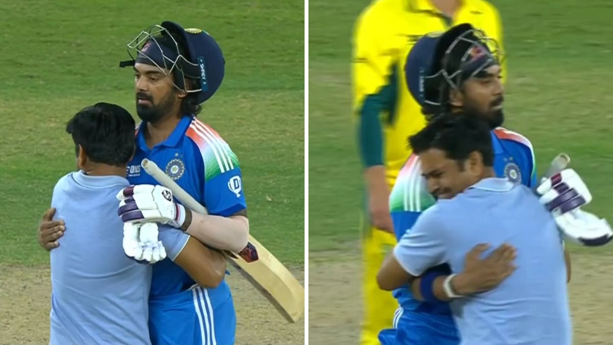 Watch: KL Rahul Consoles Crying Indian Fan After Hitting Match-Winning ...