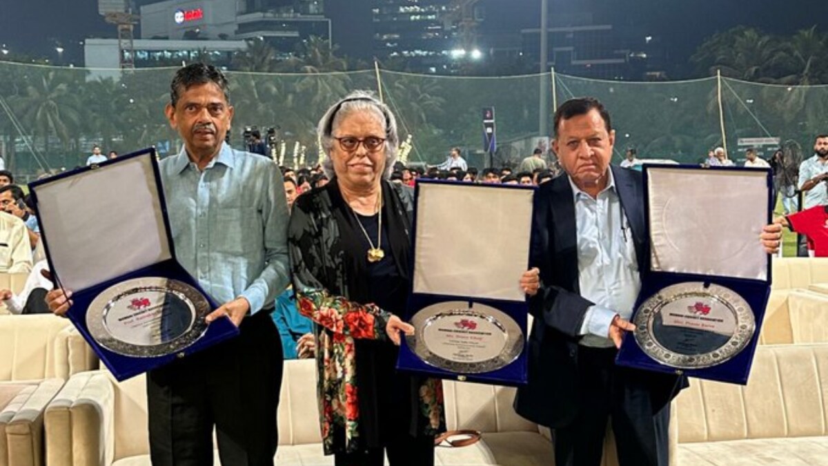 MCA Honours Dilip Vengsarkar And Diana Edulji With Lifetime Achievement Award | Cricket News ...