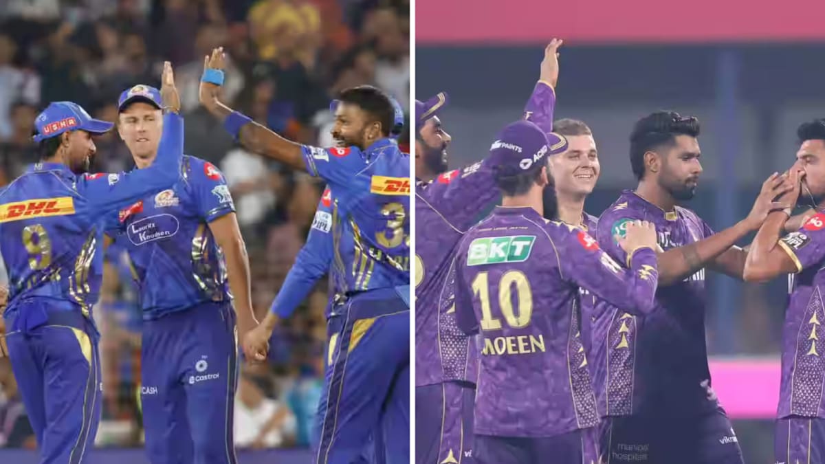 MI Vs KKR, IPL 2025 Match: Preview, Overall Head-To-Head Stats ...
