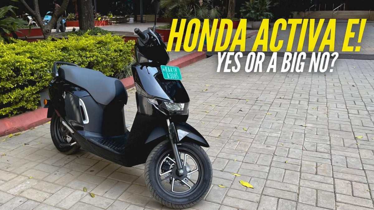 Honda Activa E First Ride Review: Is the Battery Swap A Dealbreaker ...