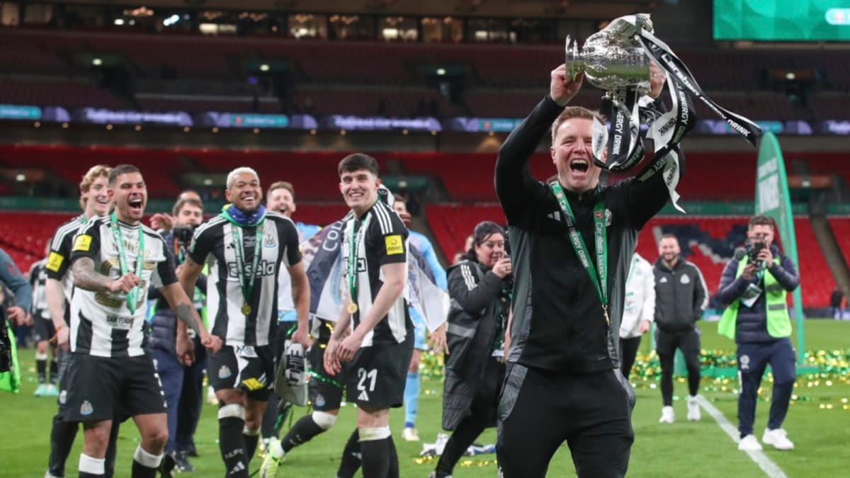 Newcastle United Revel In 'Strange Smell' Of Success After League Cup ...