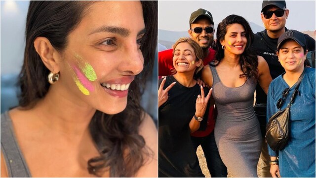 Priyanka Chopra Gives Sneak-Peek Into Her ‘Working Holi’ On SS Rajamouli’s SSMB 29 Set | PICS ...