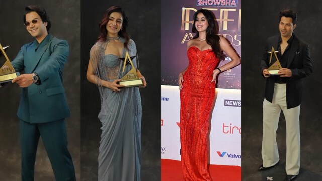 News18 Showsha Reel Awards 2025 Highlights: Janhvi, Rajkummar, Samantha ...