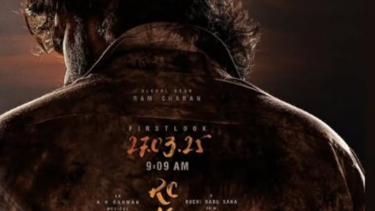 Janhvi Kapoor Teases Fans With New Poster Of RC16 Featuring Ram Charan ...