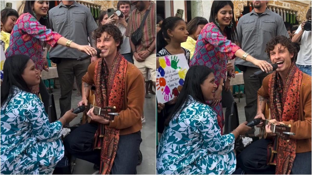 Shawn Mendes Sings ‘Senorita’ During Impromptu Street Performance In Mumbai, Fans REACT | Video ...