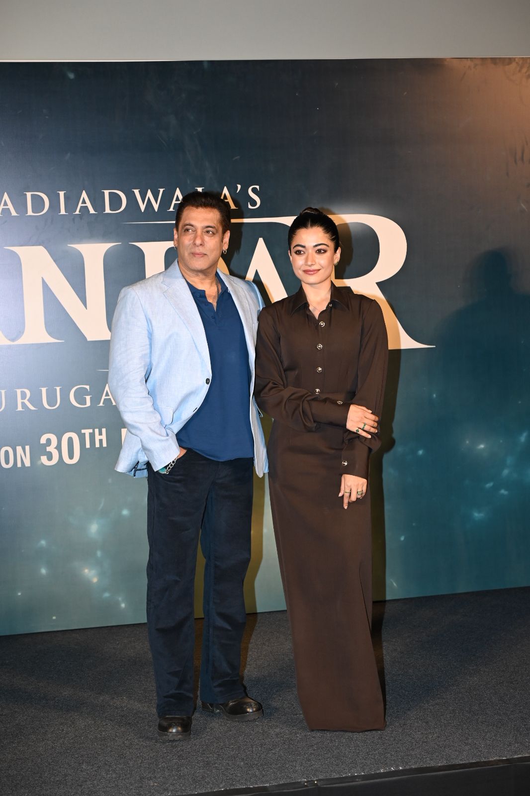 Salman Khan, Rashmika Mandanna, Kajal Aggarwal At Sikandar Trailer ...