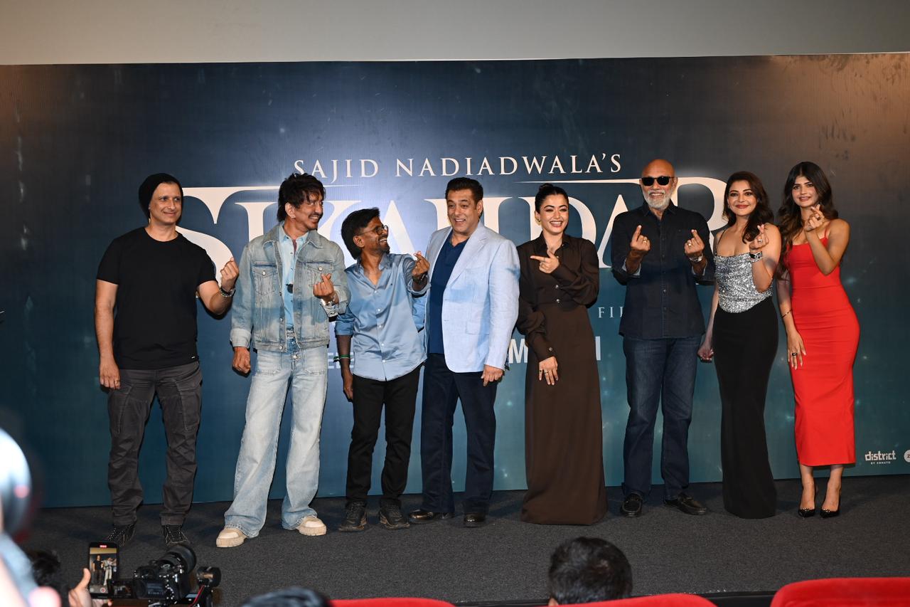 Salman Khan, Rashmika Mandanna, Kajal Aggarwal At Sikandar Trailer ...