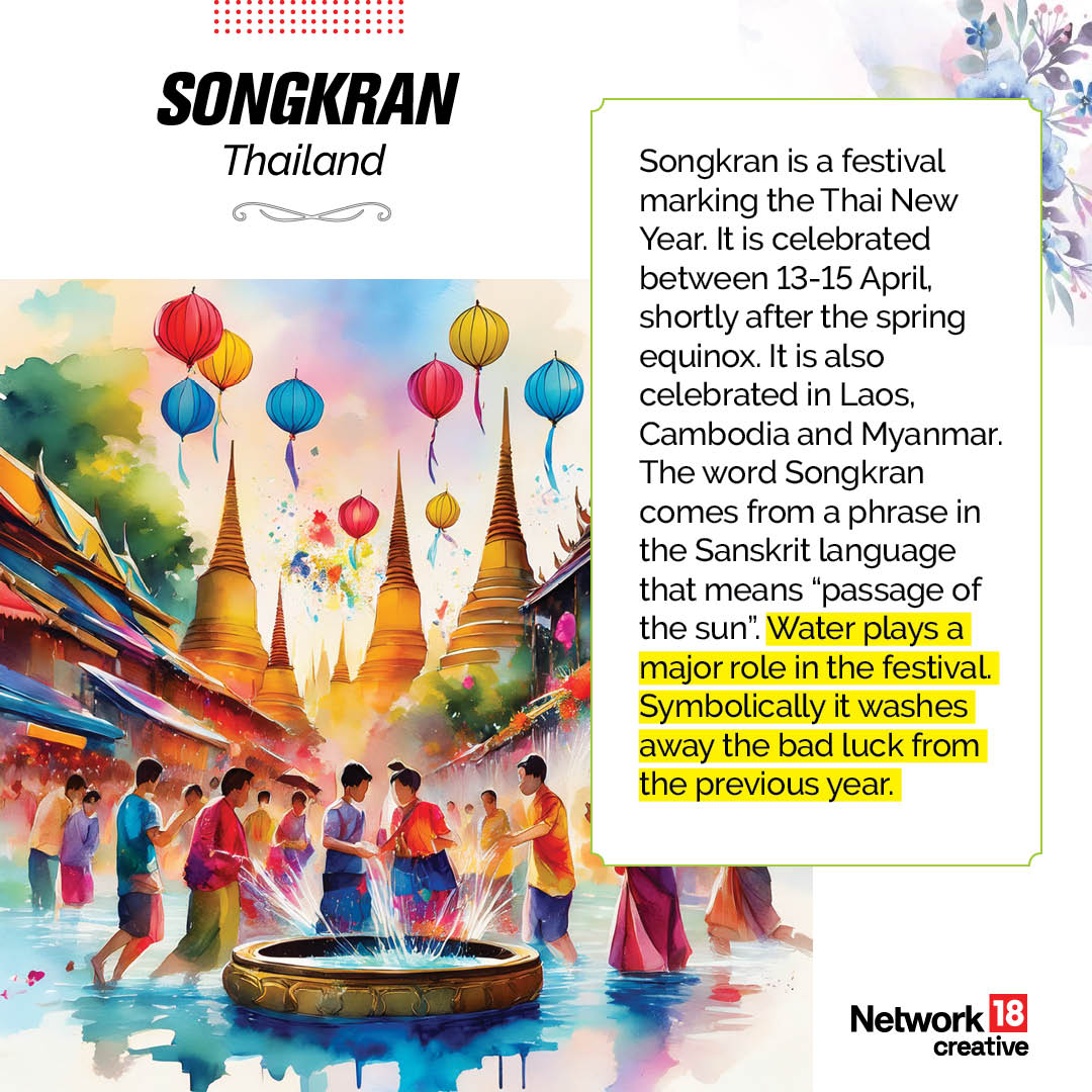 Holi, Songkran, Hanami And Other Unique Spring Festivals Celebrated ...