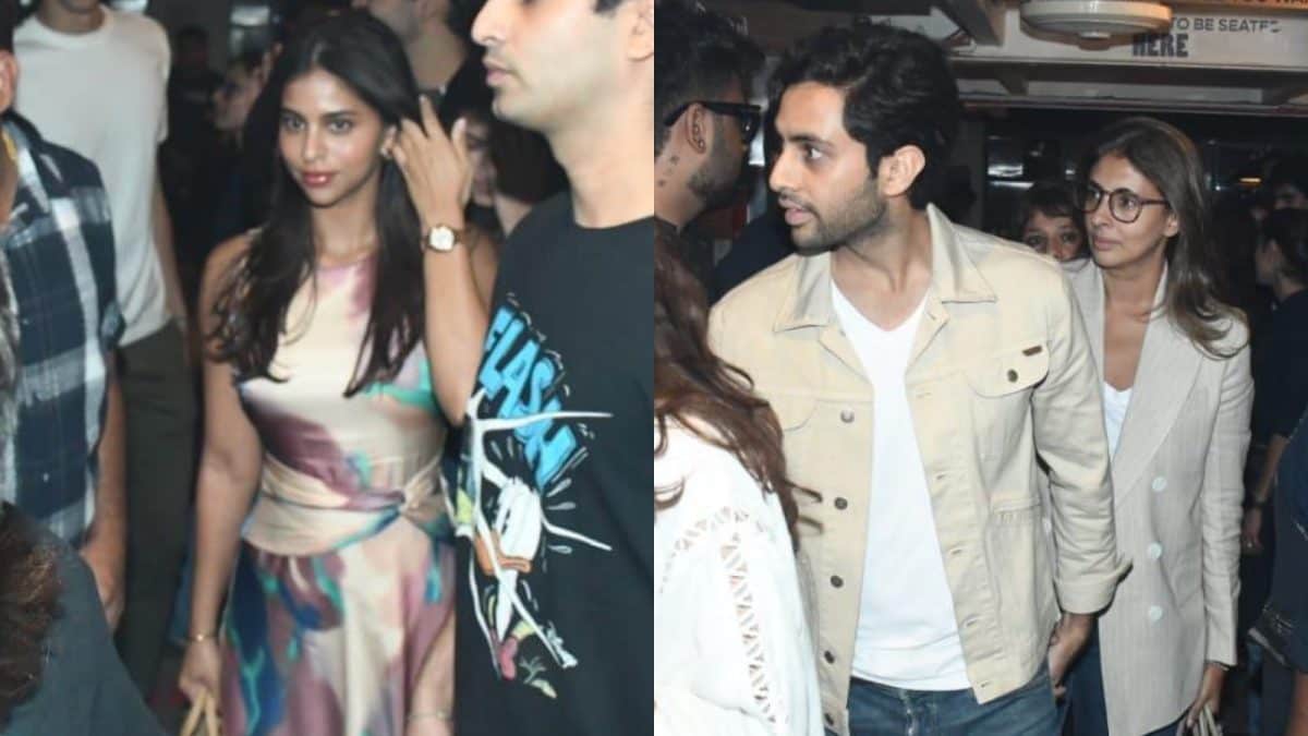Suhana Khan Blushes Hard As She Dines With Rumoured Boyfriend Agastya ...